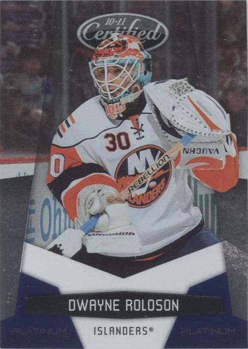 2010-11 Certified - Dwayne Roloson #94 Platinum Blue /250 for sale ...