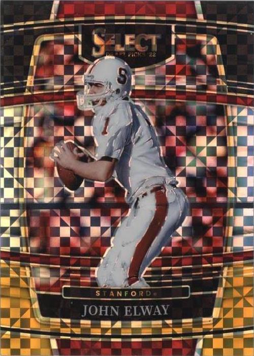 2022 Panini Select Draft Picks - Concourse Black & Gold Squares Prizm ...
