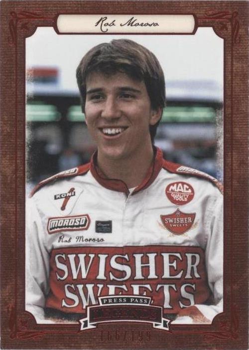 2010 Press Pass Legends - Rob Moroso #25 Red /199 for sale online | eBay
