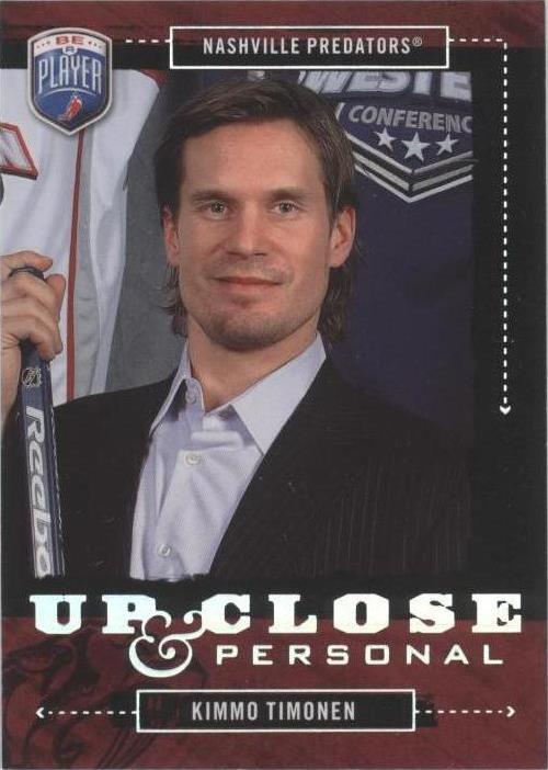 2006-07 Upper Deck Be a Player - Up Close & Personal #UC55 Kimmo ...