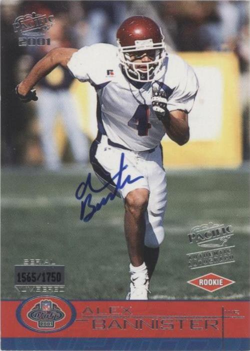 2001 Pacific - #451 Alex Bannister /1750 (AU, RC) for sale online | eBay