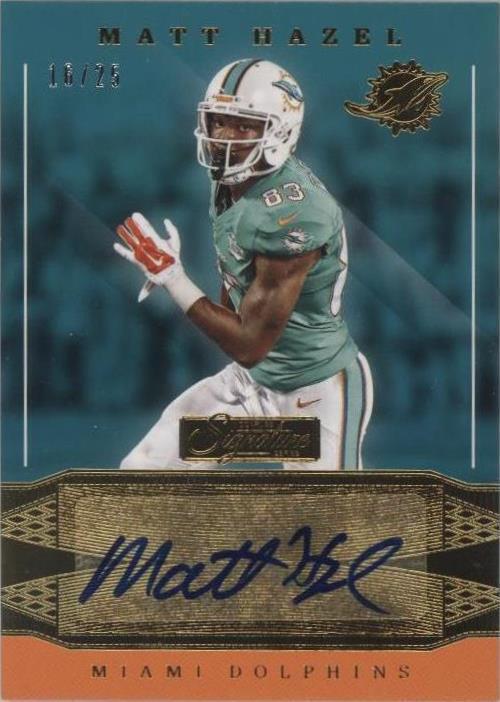 2016 Panini Donruss Signature Series - Matt Hazel #35 Gold /25 (AU) for ...