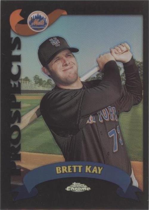 2002 Topps Chrome Traded & Rookies - Black Refractor #T177 Brett Kay ...