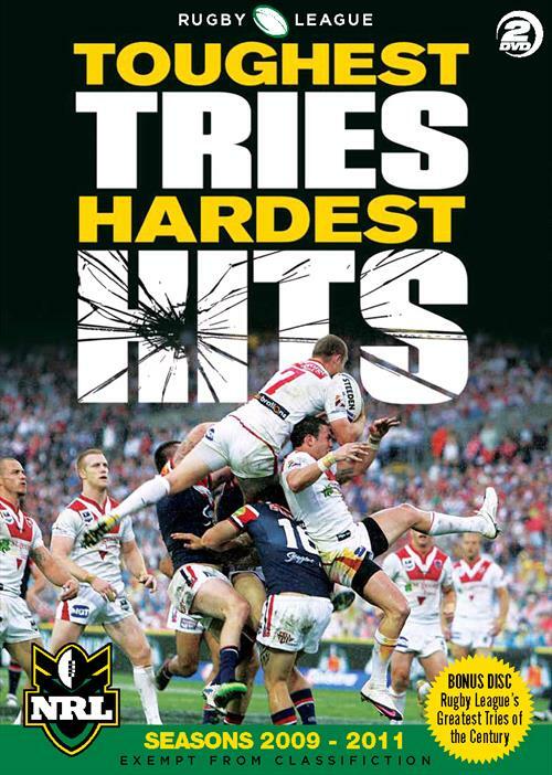 Nrl-Toughest Tries Hardest Hits (DVD, 2012) for sale online | eBay