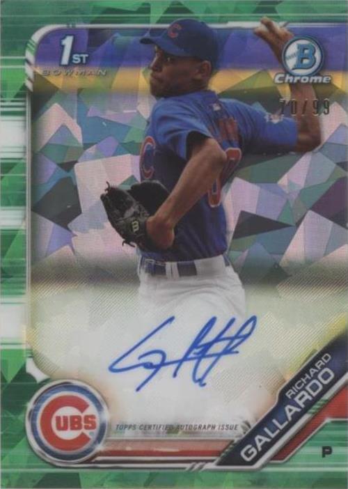 2019 Bowman Chrome - Prospects Autographs Green Atomic Refractor #CPA ...