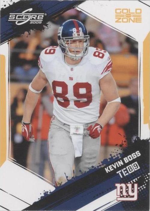 2009 Score - Gold Zone #199 Kevin Boss /249 for sale online | eBay