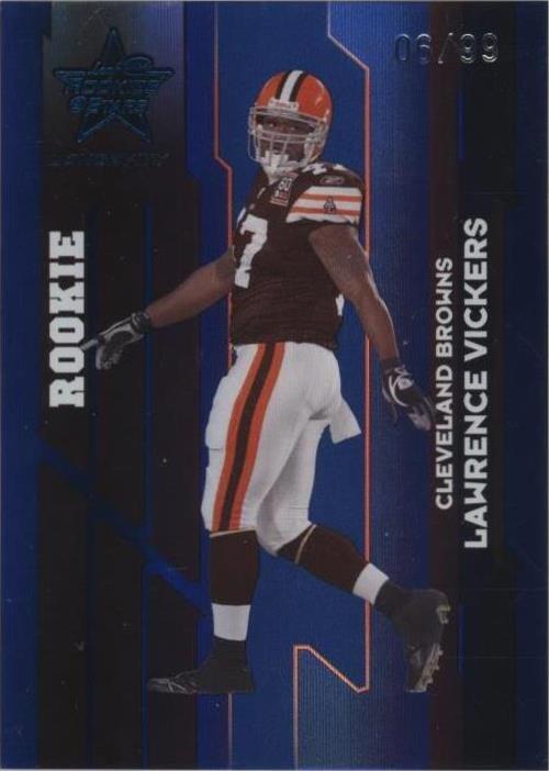 2006 Leaf Rookies & Stars Longevity - Rookie Sapphire #124 Lawrence ...