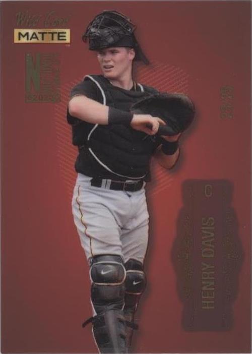 2022 Wild Card MATTE National Convention - Baseball Red #MBN-1 Henry ...