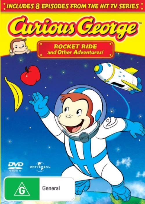 Curious George-Rocket Ride and Other Adventures : Vol 2 (DVD, 2007) for ...