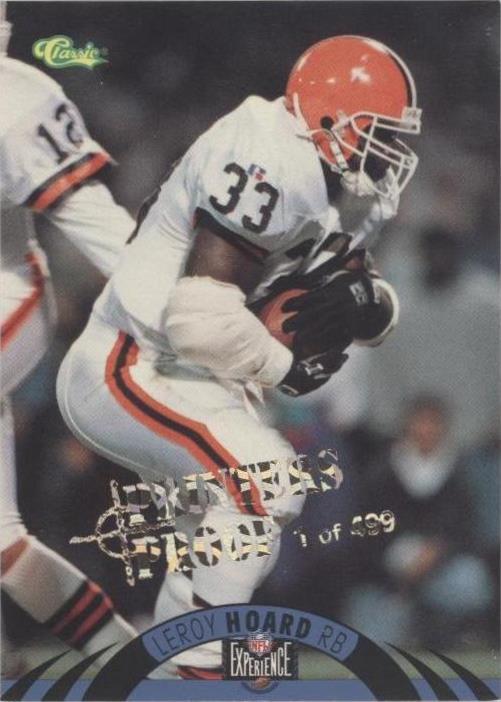 1996 Classic NFL Experience - Printers Proof #92 Leroy Hoard for sale ...