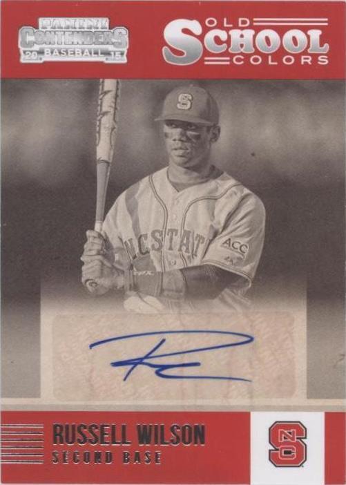 2015 Panini Contenders - Old School Colors Signatures #16 Russell ...