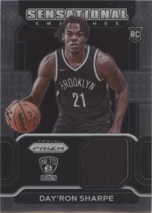2021-22 Panini Prizm - Sensational Swatches Day'Ron Sharpe #SW-DAY (MEM ...