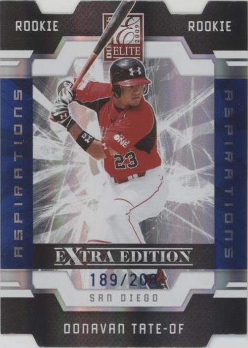 2009 Donruss Elite Extra Edition - Aspirations #52 Donavan Tate /200 ...