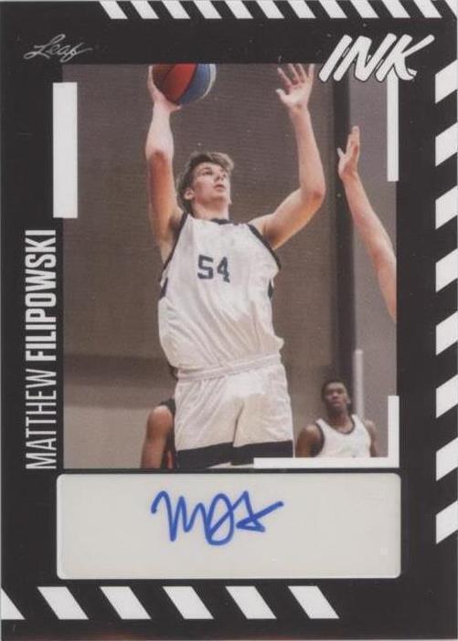 2023-24 Leaf Ink - Matthew Filipowski #BA-MF1 (AU, RC) for sale online ...