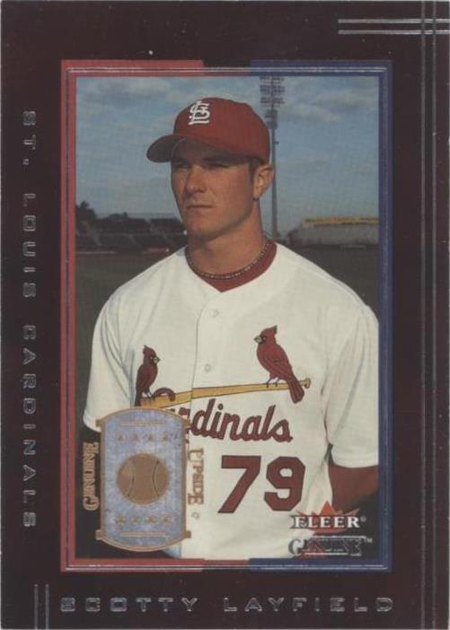 2002 Fleer Genuine - Genuine Upside Scotty Layfield #114 /2002 (RC) for sale online | eBay