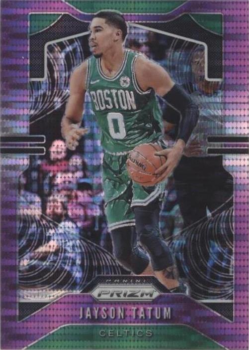 2019-20 Panini Prizm - Purple Pulsar Prizm #39 Jayson Tatum /35 for ...