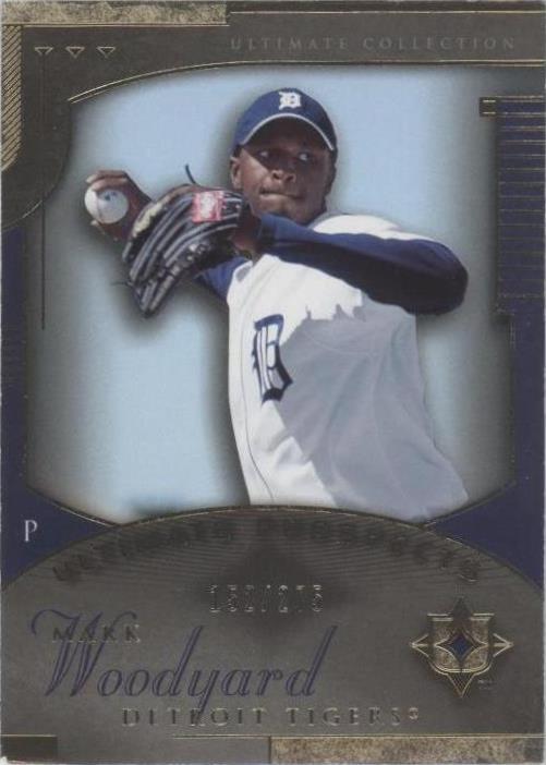 2005 Ultimate Collection - Ultimate Prospects #186 Mark Woodyard /275 ...