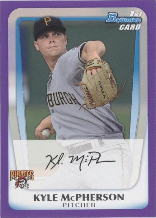 2011 Bowman - Prospects Purple #BP31 Kyle McPherson (RC) for sale online | eBay