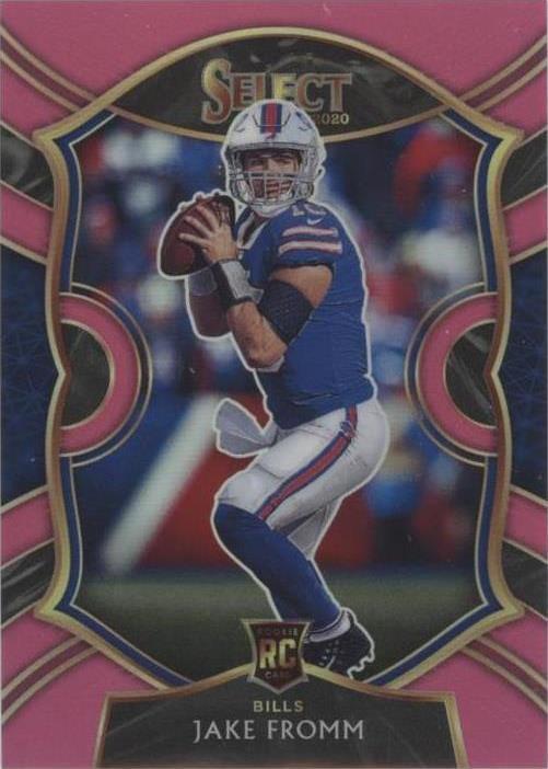 2020 Panini Select - Concourse Jake Fromm #49 Pink Prizm /10 (RC) for ...