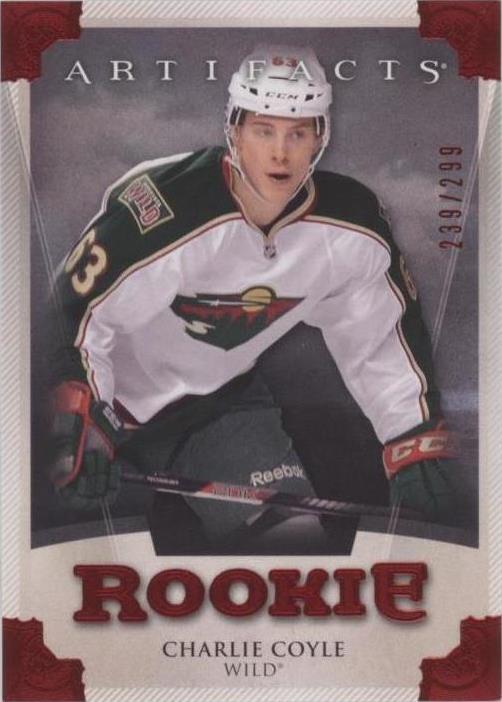 2013-14 Upper Deck Artifacts - Rookies Ruby #157 Charlie Coyle /299 (RC ...