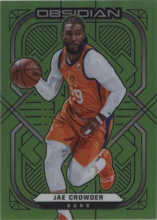 2020-21 Panini Obsidian - Electric Etch Green Flood #138 Jae Crowder for sale online | eBay