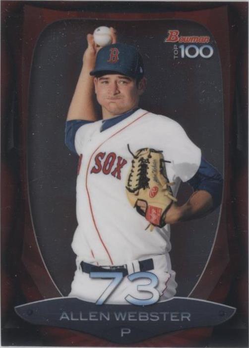 2013 Bowman - Top 100 Prospects #BTP-73 Allen Webster (RC) for sale ...