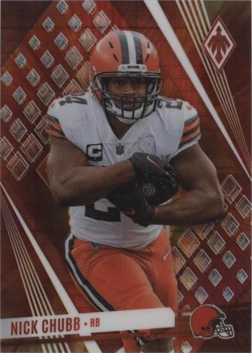 2023 Panini Phoenix - Nick Chubb #49 Fire Burst Sp Variation /340 for ...