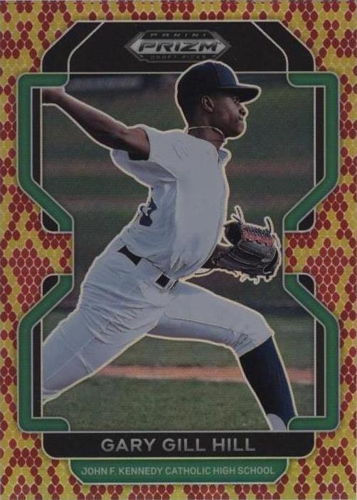 2022 Panini Prizm Draft Picks - Gary Gill Hill #PDP194 Snake Skin Prizm ...