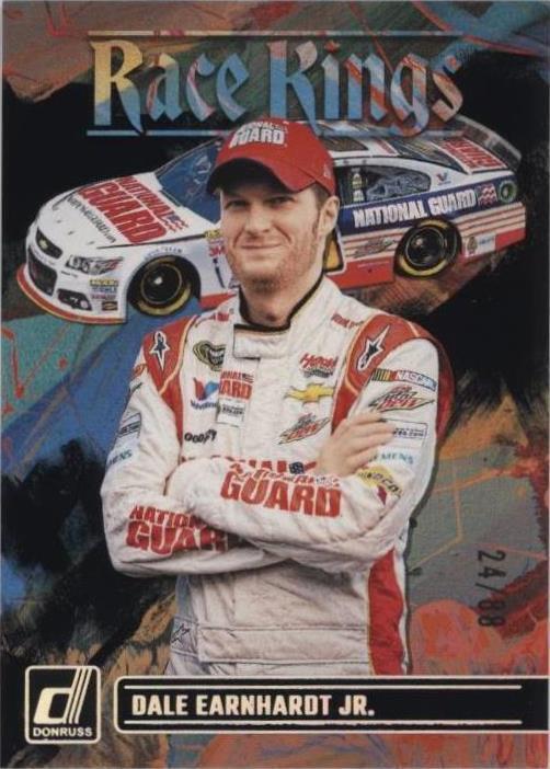 2024 Panini Donruss NASCAR - Race Kings Dale Earnhardt Jr. #196 Numbers ...