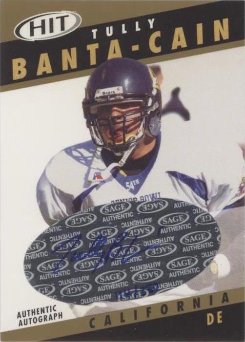 2003 SAGE Hit - Autographs Gold #A38 Tully Banta-Cain /250 (AU, RC) for ...