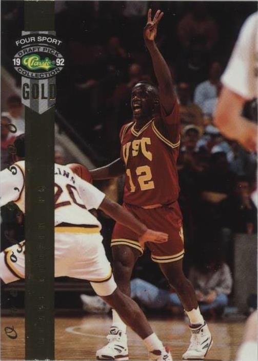 1992 Classic Four Sport Draft Pick Collection - Gold #60 Duane Cooper ...