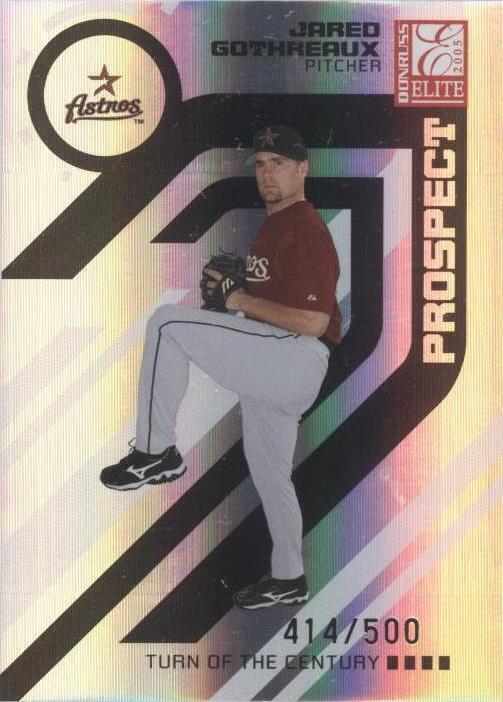 2005 Donruss Elite - Prospects Jared Gothreaux #186 Turn of the Century ...