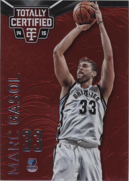 2014-15 Panini Totally Certified - Marc Gasol #91 Platinum Red /279 for sale online | eBay