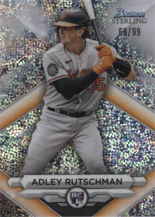 2023 Bowman Sterling - Rookies Adley Rutschman #BSR-50 Speckle ...