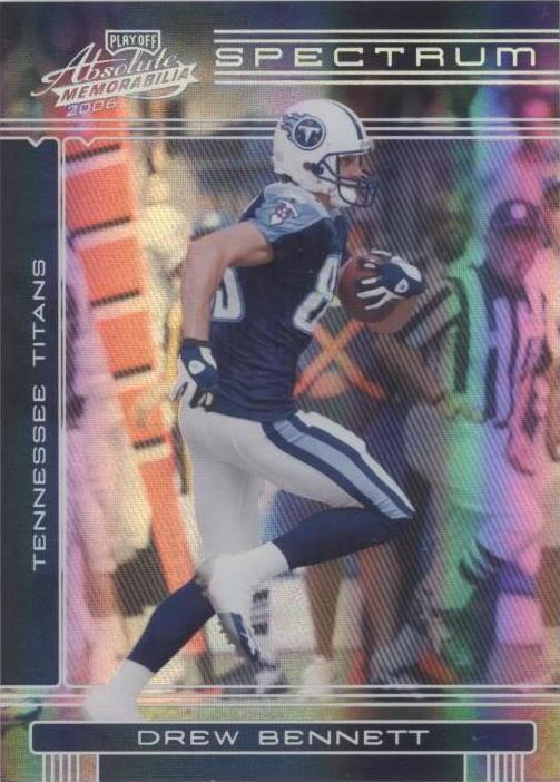 2006 Playoff Absolute Memorabilia - Spectrum Silver #144 Drew Bennett /100 for sale online | eBay