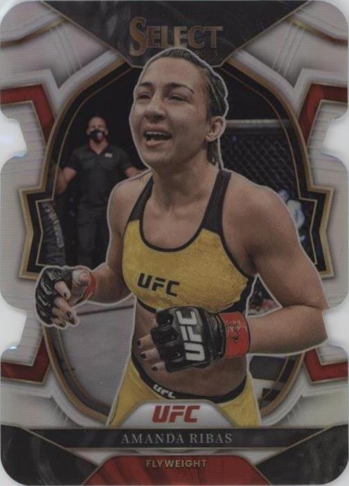 2023 Panini Select UFC - Concourse Silver Prizm Die-Cut #88 Amanda ...