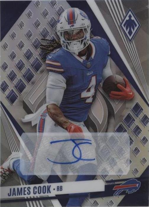 2023 Panini Phoenix - James Cook #43 Silver Autographs (AU) for sale ...