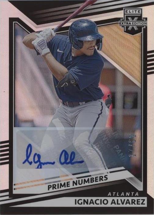 2022 Panini Elite Extra Edition - Prime Numbers B Signatures #155 Nacho ...