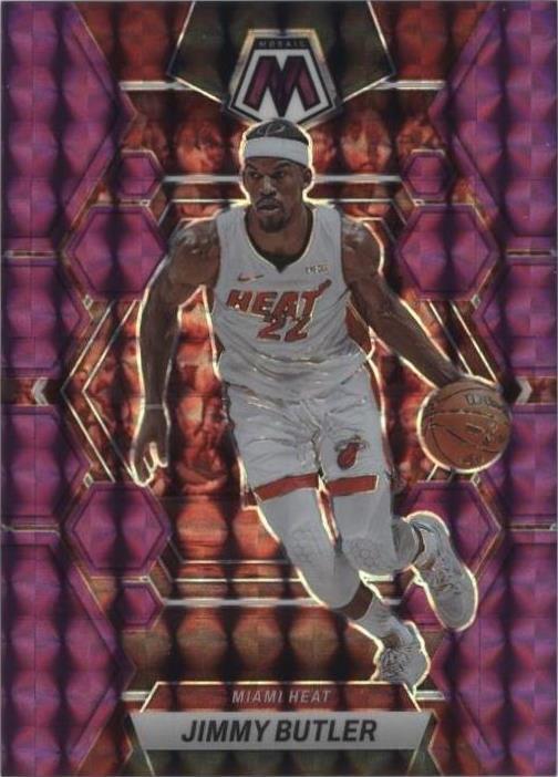 2022-23 Panini Mosaic - Jimmy Butler #19 Purple Mosaic Prizm /99 for ...