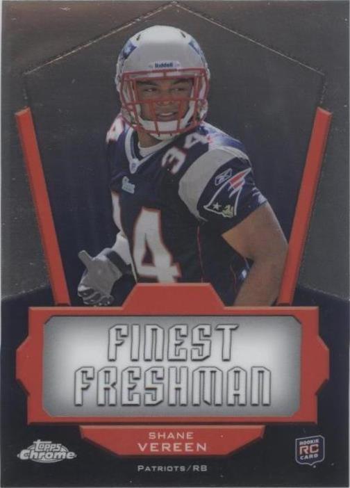 2011 Topps Chrome - Finest Freshman #FF-SV Shane Vereen (RC) for sale ...