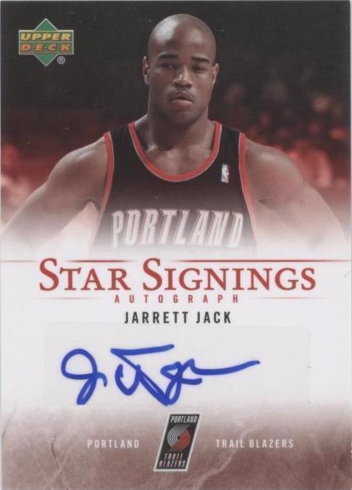 2007-08 Upper Deck - Star Signings Jarrett Jack #SS-JJ (AU) for sale ...