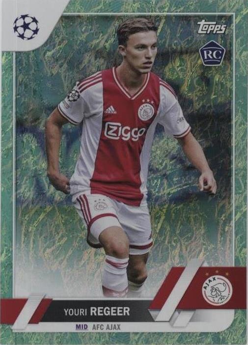 2022-23 Topps Jade Edition UEFA Club Competitions - #179 Youri Regeer ...