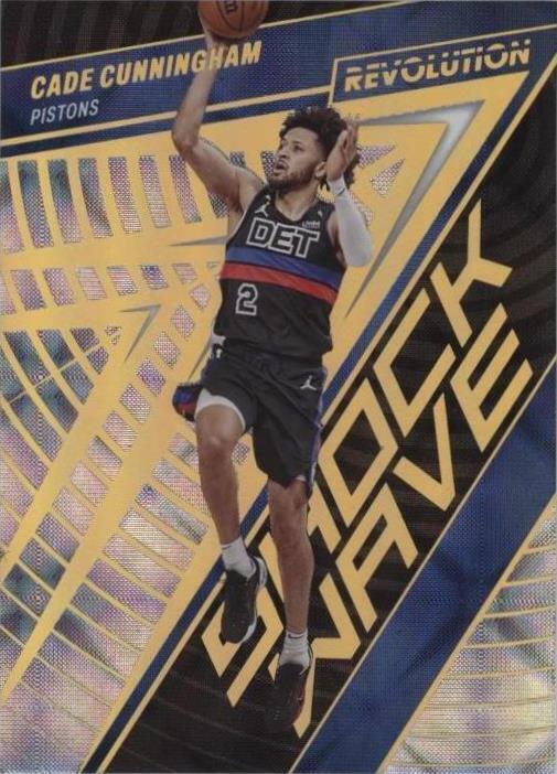 2022-23 Panini Revolution - Shock Wave Cade Cunningham #25 Galactic for ...