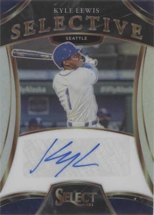 2021 Panini Select - Selective Signatures Kyle Lewis #SS-KL Holo Prizm ...
