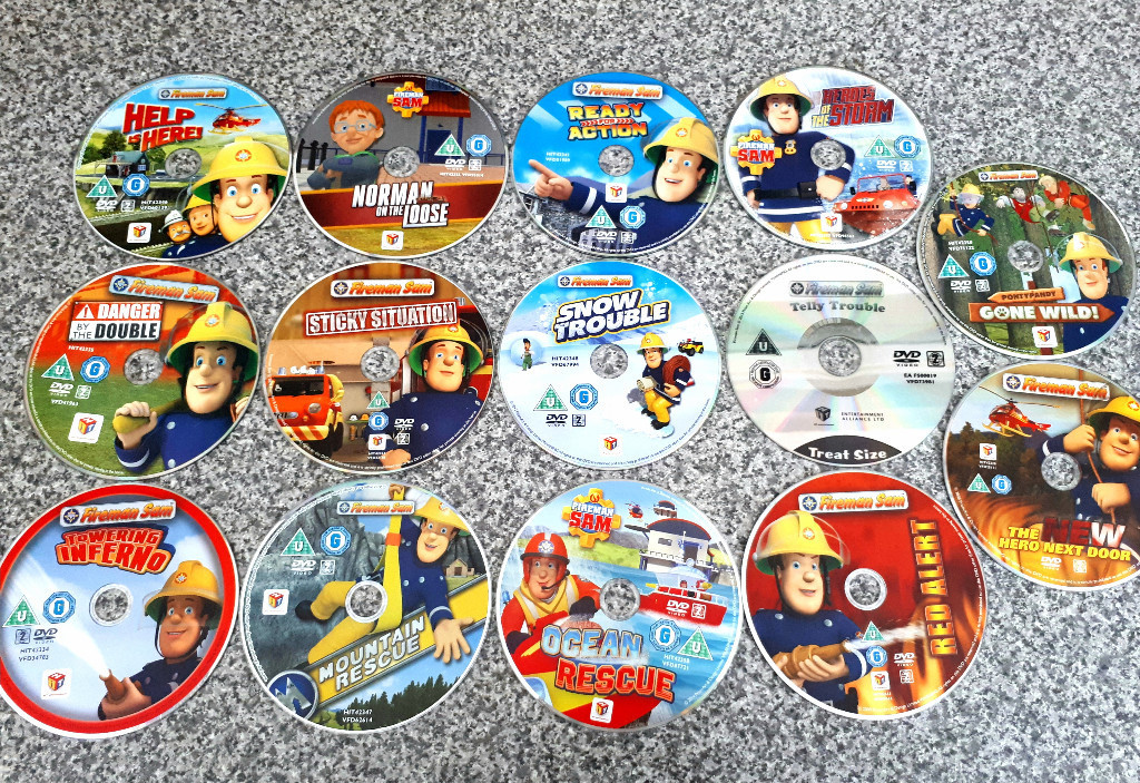 14 Original Fireman Sam DVDs | in Exeter, Devon | Gumtree