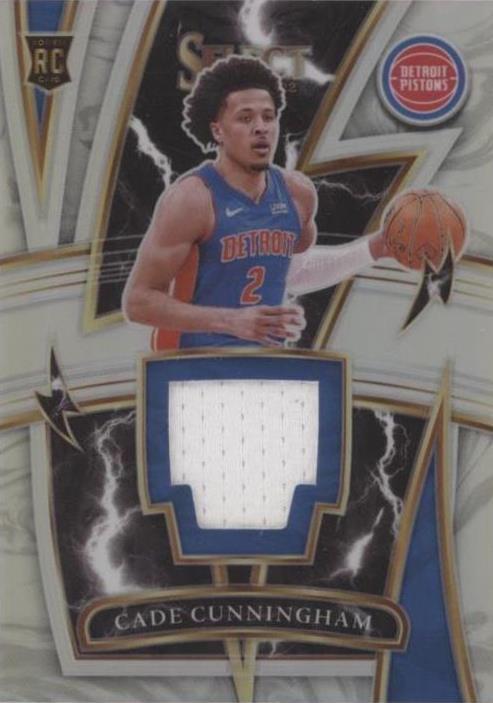 2021-22 Panini Select - Sparks Cade Cunningham #SP-CCM Silver Prizm ...
