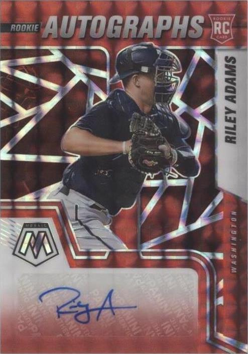 2022 Panini Mosaic - Rookie Autographs Holo Riley Adams #RAM-RA Choice ...