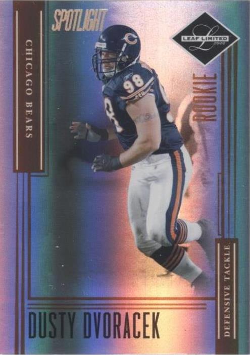 2006 Leaf Limited - Rookie Bronze Spotlight #187 Dusty Dvoracek /50 (RC ...