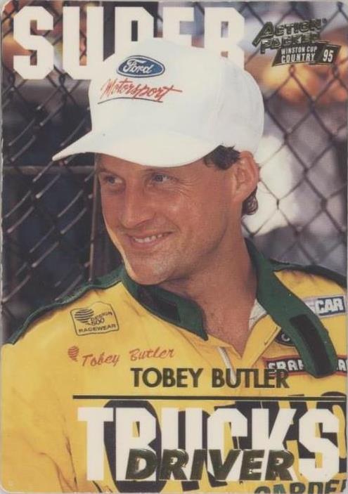 1995 Action Packed Winston Cup Country - Super Trucks #89 Tobey Butler ...