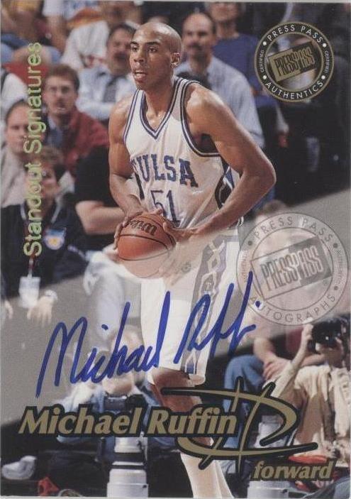 1999 Press Pass - Autographs Gold Michael Ruffin /100 (AU, RC) for sale ...